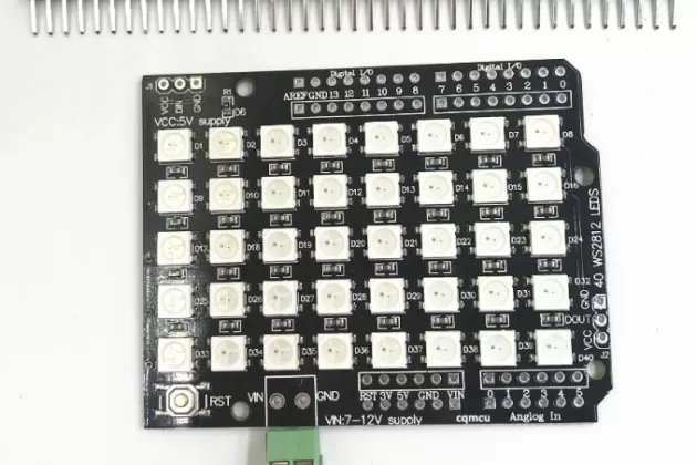 Module LED WS2812 RGB 5 * 8 40 LED